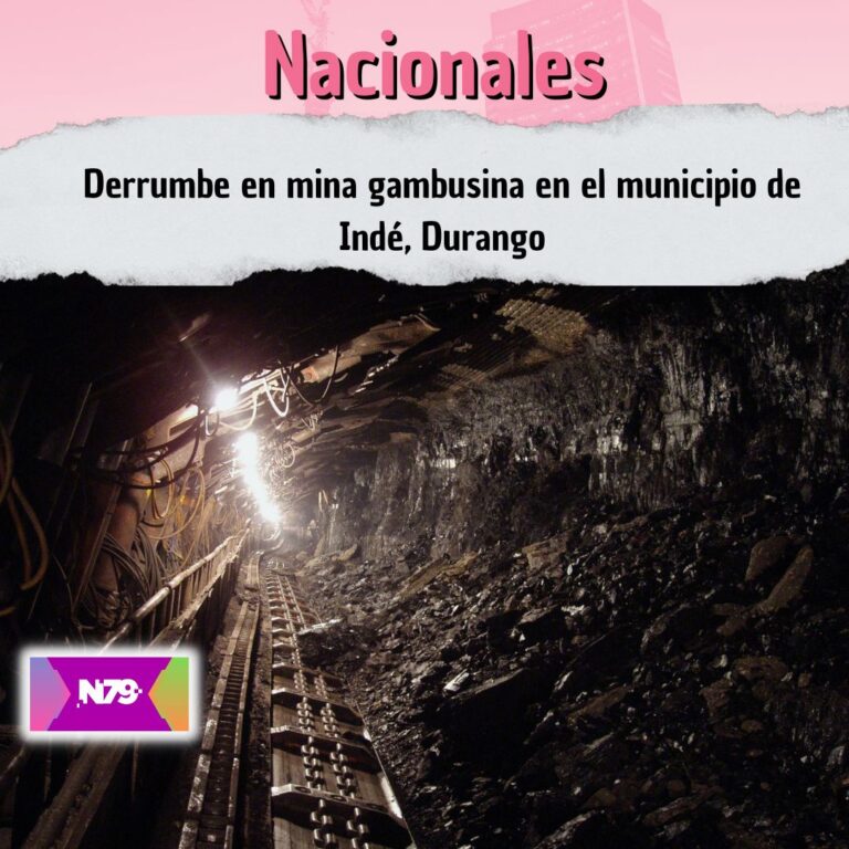 N79news • Derrumbe en mina gambusina en el municipio de Indé, Durango
