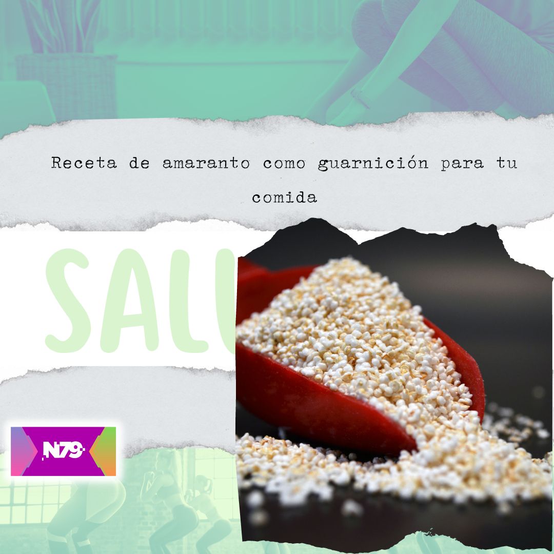 Recetas con amaranto como guarnición para tu comida